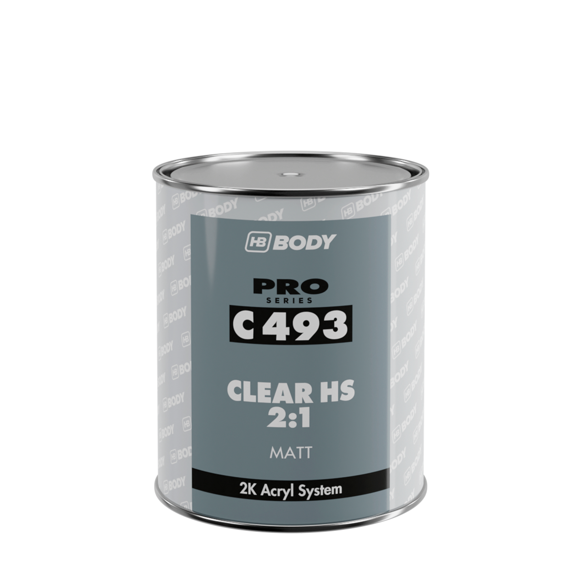 C493 MATT CLEAR HS 2:1