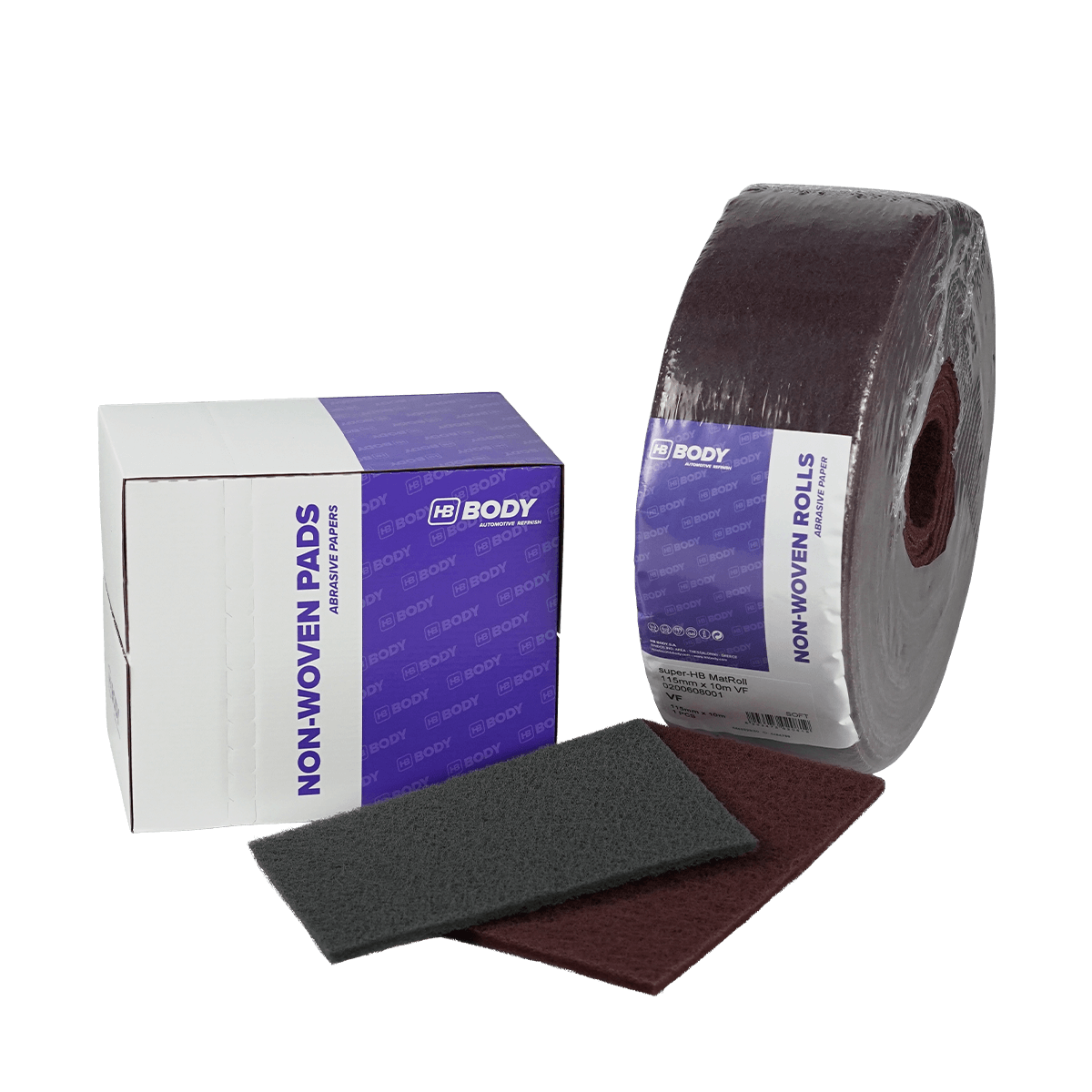 NON-WOVEN ROLLS & PADS